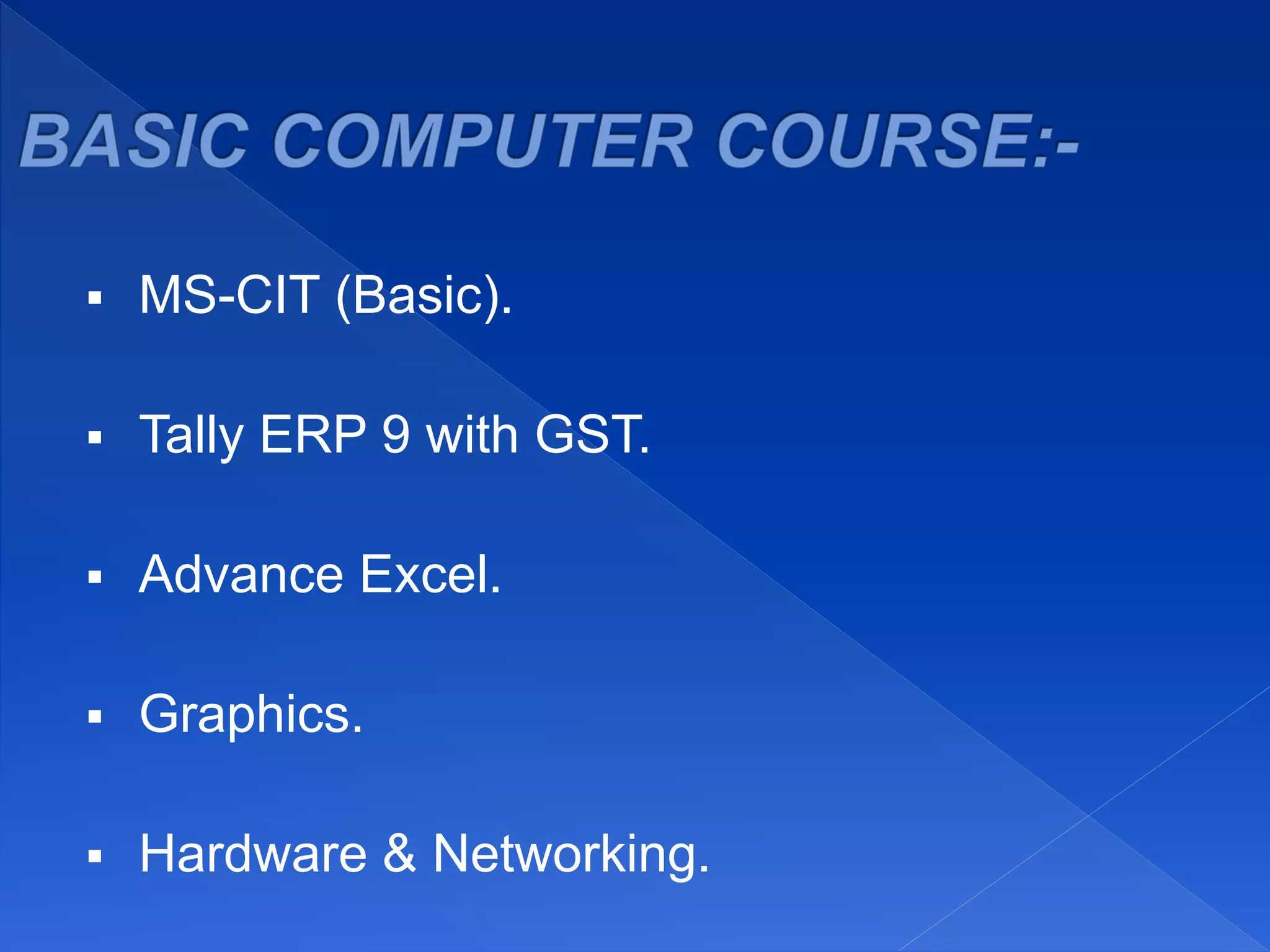 Institute in mahad | PPT