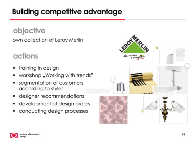 Manage benefits. Design management.