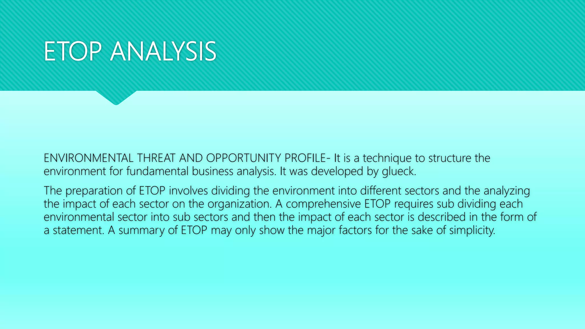 strategic management - SWOT analysis | PPT