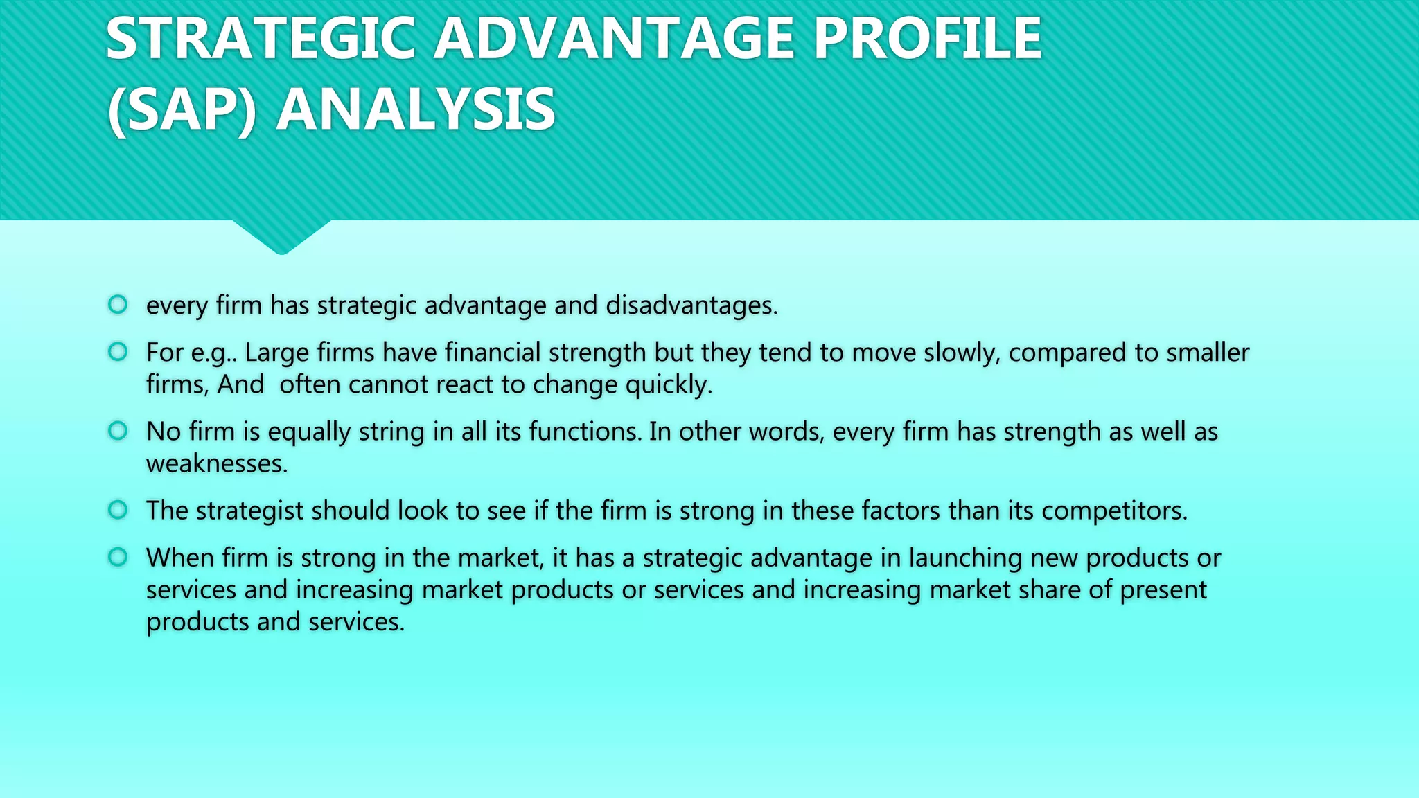 strategic management - SWOT analysis | PPT