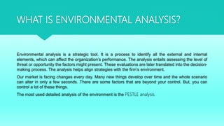 strategic management - SWOT analysis | PPT