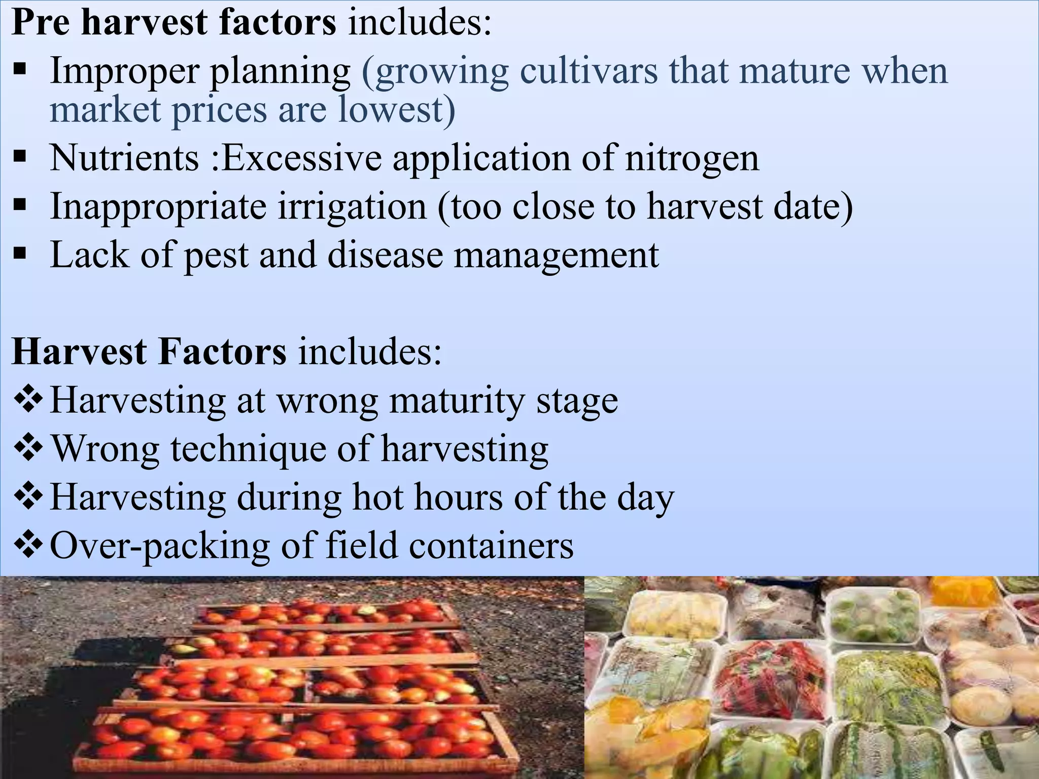 post harvest physiology | PPTX