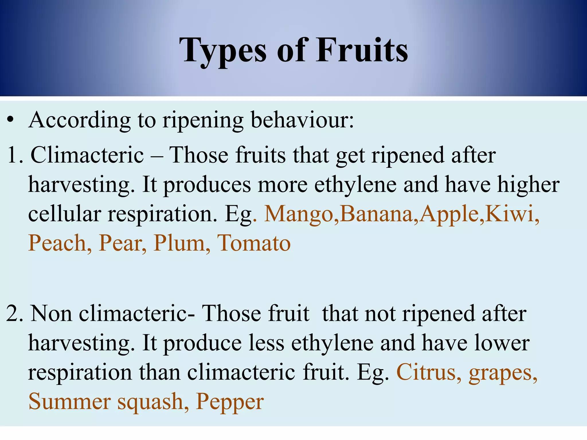 post harvest physiology | PPTX