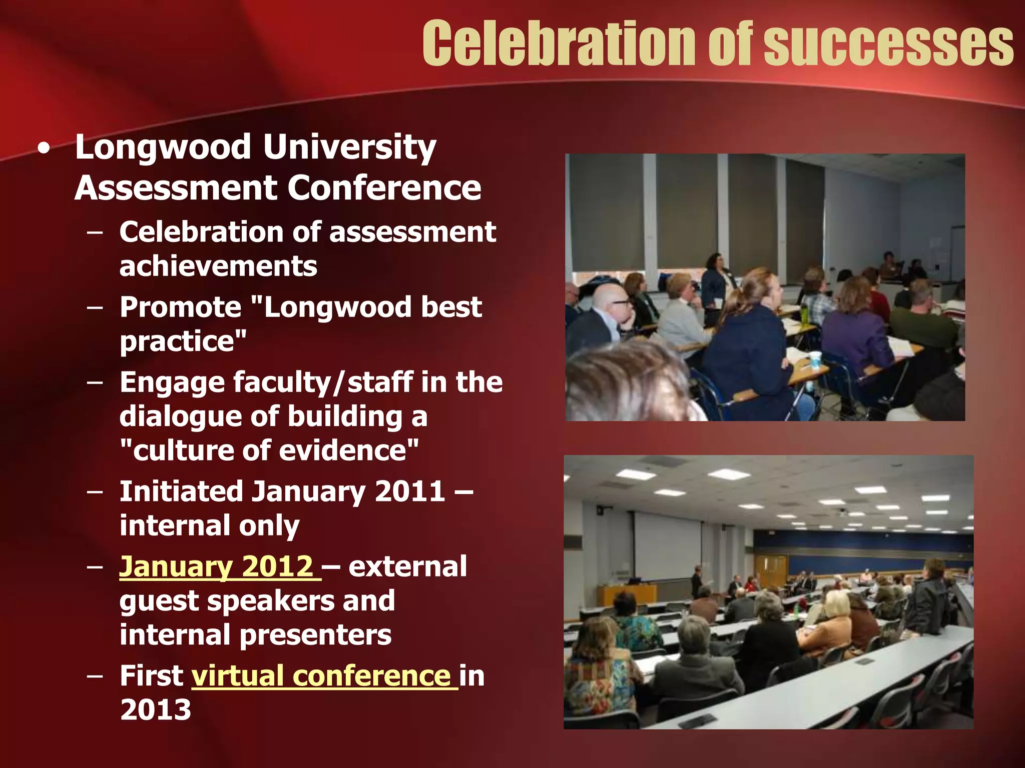 Institution wide assessment practice-sacscoc2013conferencepresentation ...