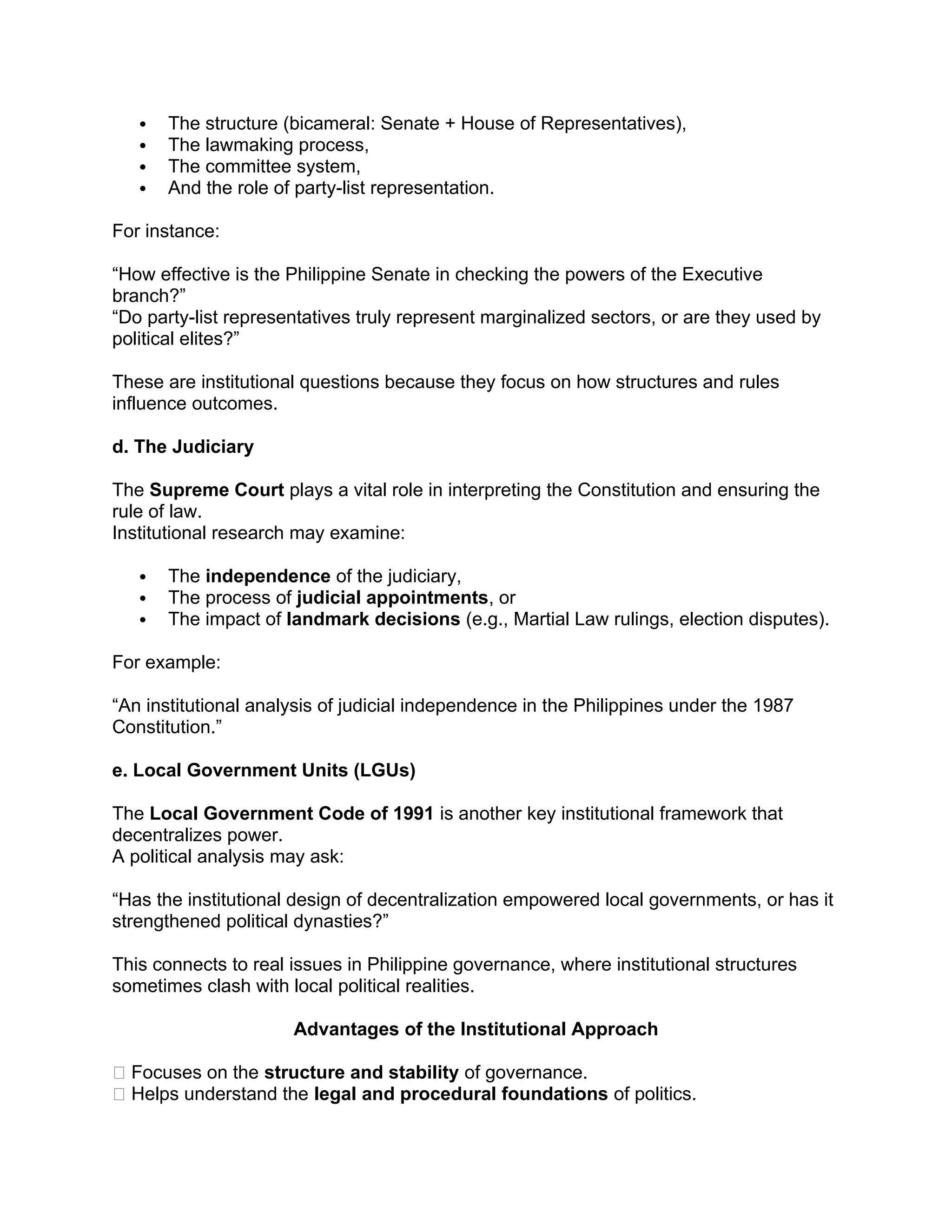 INSTITUTIONAL-APPROACH.docx hahahhahahahahah | DOCX