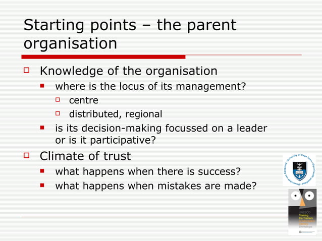 Institutional Commitment And The Action Plan | PPT