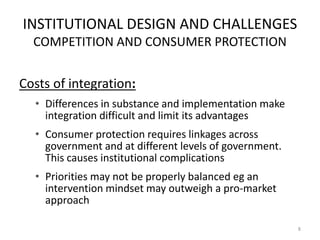Institutional Design of Competition Authorities – Presentation by Allan ...