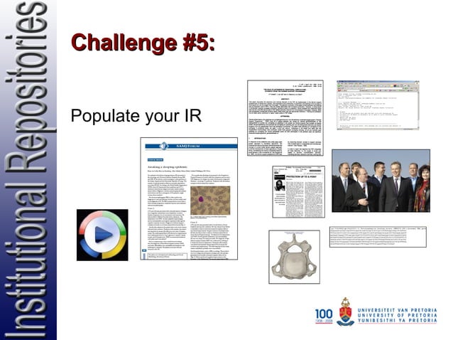 Institutional Repositories Uni Of Pretoria | PPT