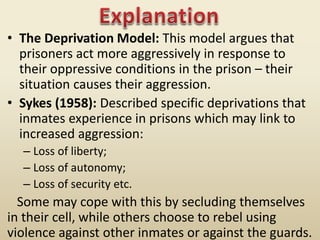 A-Level Psychology: Institutional Aggression - New Spec | PPTX