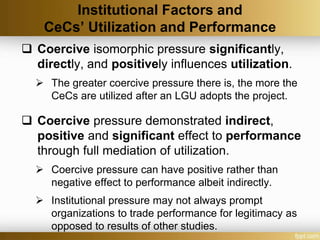 Institutional and non institutional influences | PPTX
