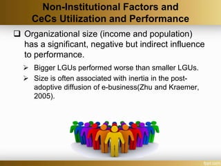 Institutional and non institutional influences | PPTX