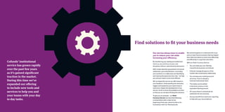 Cofunds Institutional Service Brochure | PDF