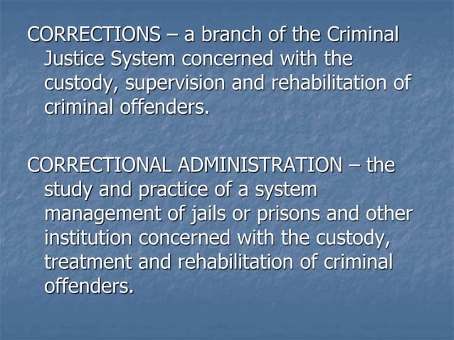 INSTITUTIONAL CORRECTION -2 REV. MATERIALS.ppt | Law