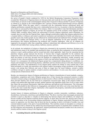 Institutional decay and religious proliferation in | PDF