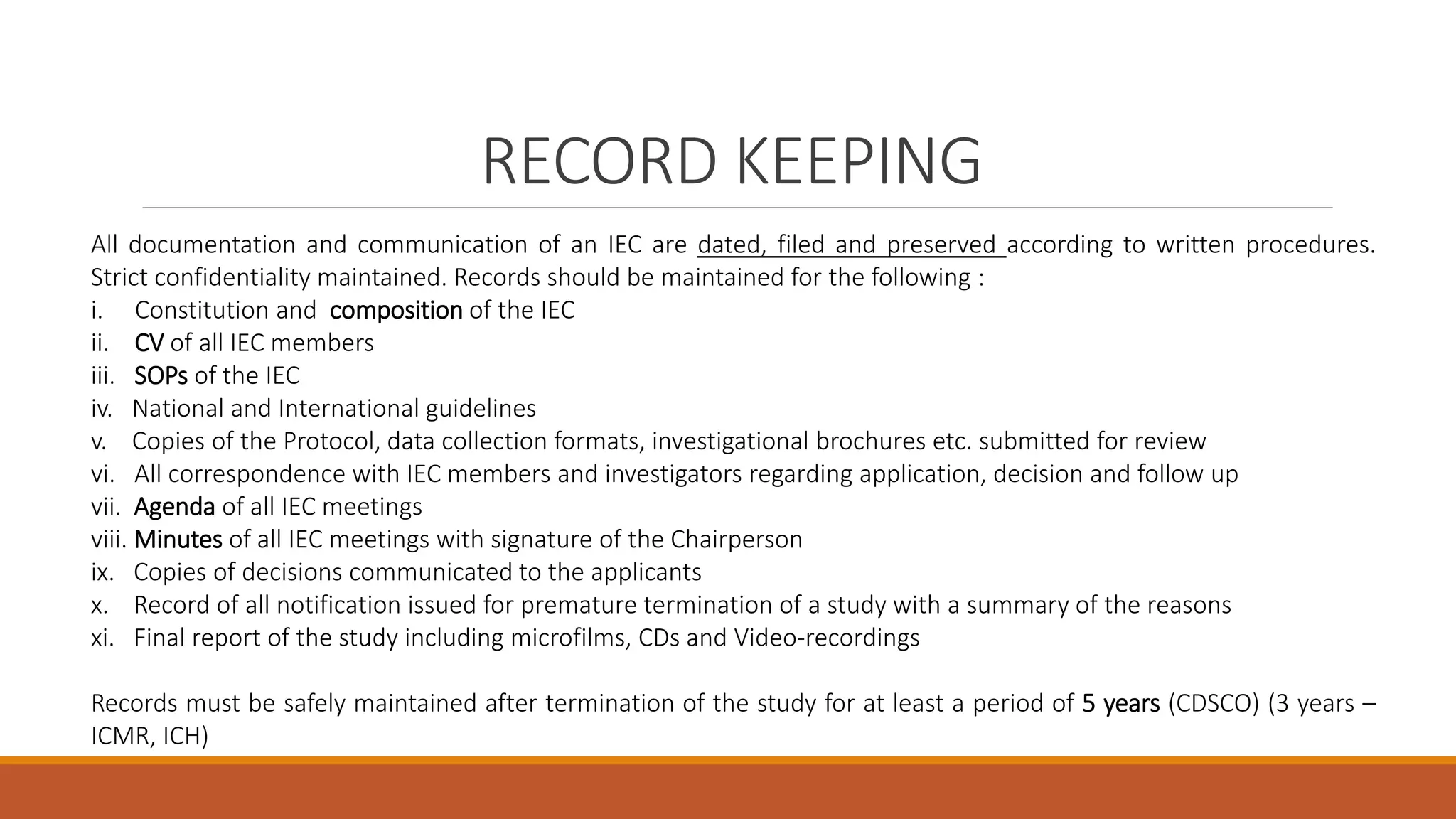 Institutional ethics committee : Roles and Responsibilities | PPTX