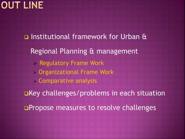 Institutional framework comparative analysis case of pakistan & uganda ...