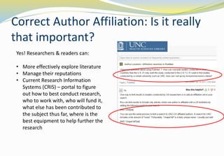 Institutional Identifiers in Practice | PPTX