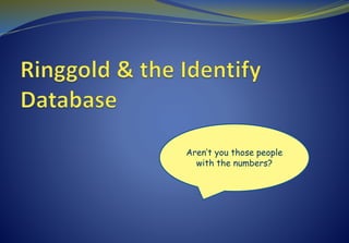 Institutional Identifiers in Practice | PPTX