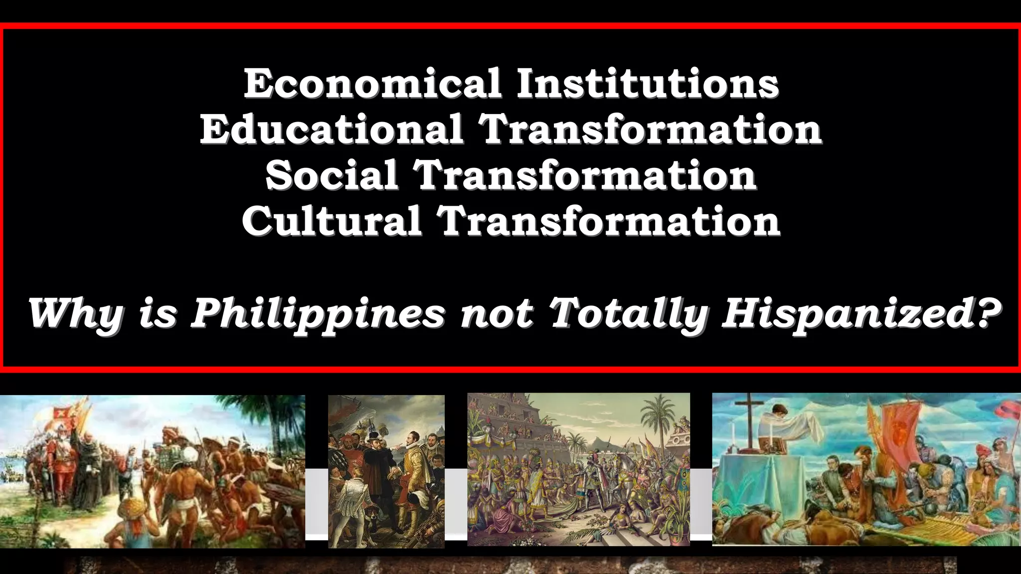 Institutional Impact of Spanish Rule in the Philippines | PDF