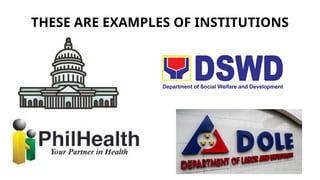 The basic concepts and principles of institutionalism | PPTX