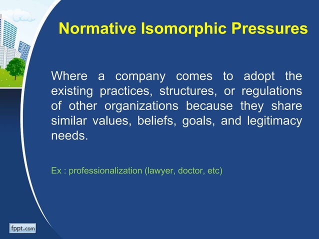 Institutionalization and change | PPTX