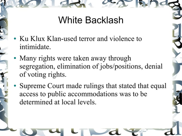 Institutionalized racism | PPT