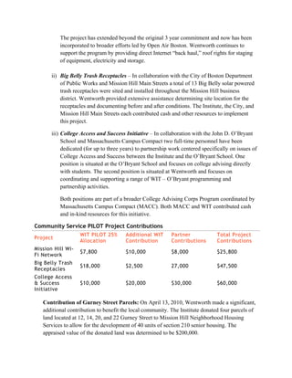 Institutional Master Plan, Employment, Workforce Development ...