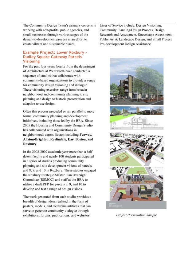 Institutional Master Plan, Employment, Workforce Development ...