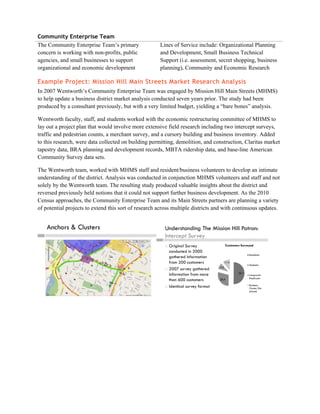 Institutional Master Plan, Employment, Workforce Development ...