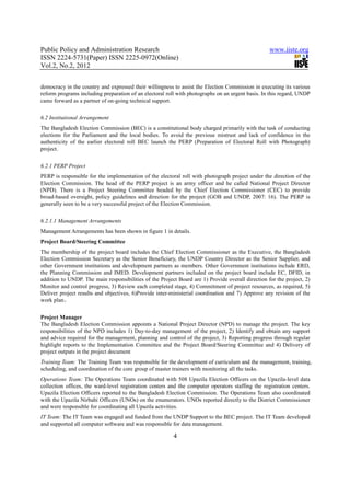 Institutional mechanism of national identification card bangladesh ...