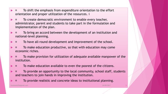 Institutional planning | PPTX | Professional School | Postgraduate ...