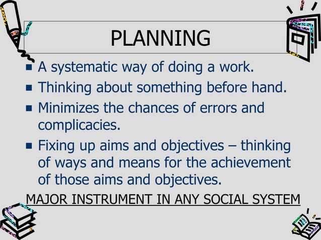 Institutional planning | PPTX