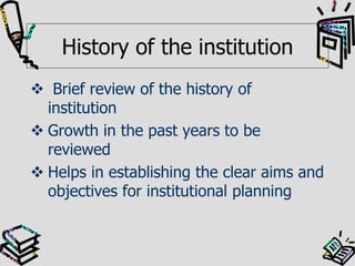 Institutional planning | PPTX