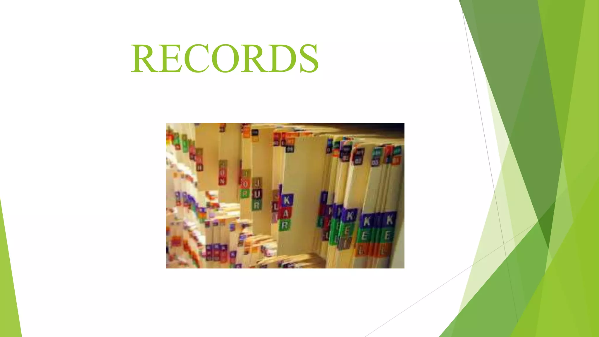 INSTITUTIONAL RECORD AND REPORTS.pptx