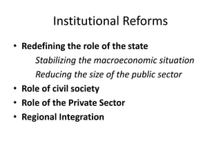 philippine Institutional reforms | PPTX