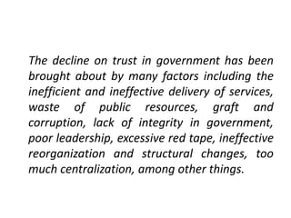 philippine Institutional reforms | PPTX