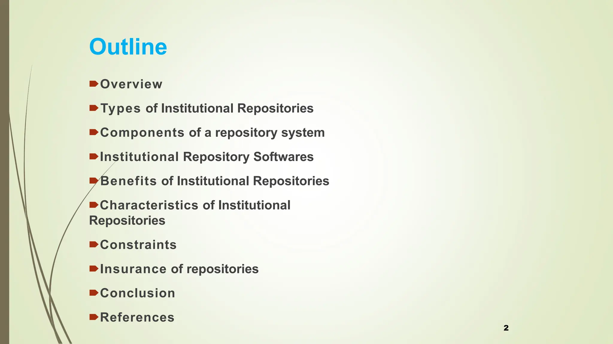 Institutional repositories...for library science.pptx