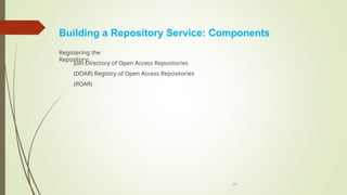 Institutional repositories...for library science.pptx