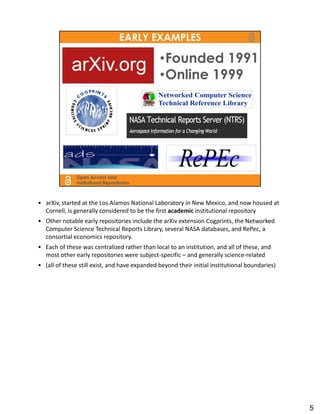 Institutional repositories notes | PDF