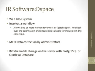 Institutional repository | PPTX