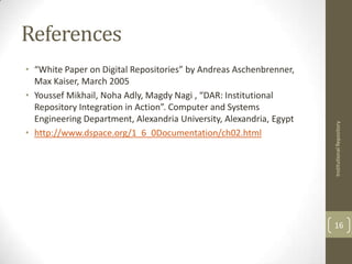 Institutional repository | PPTX