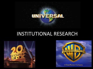 Institutional Research | PPTX