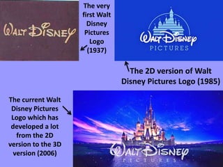 Walt Disney Pictures Logo 1985