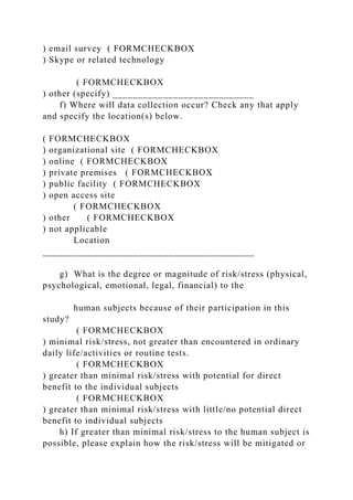 Institutional Review Board Application .docx