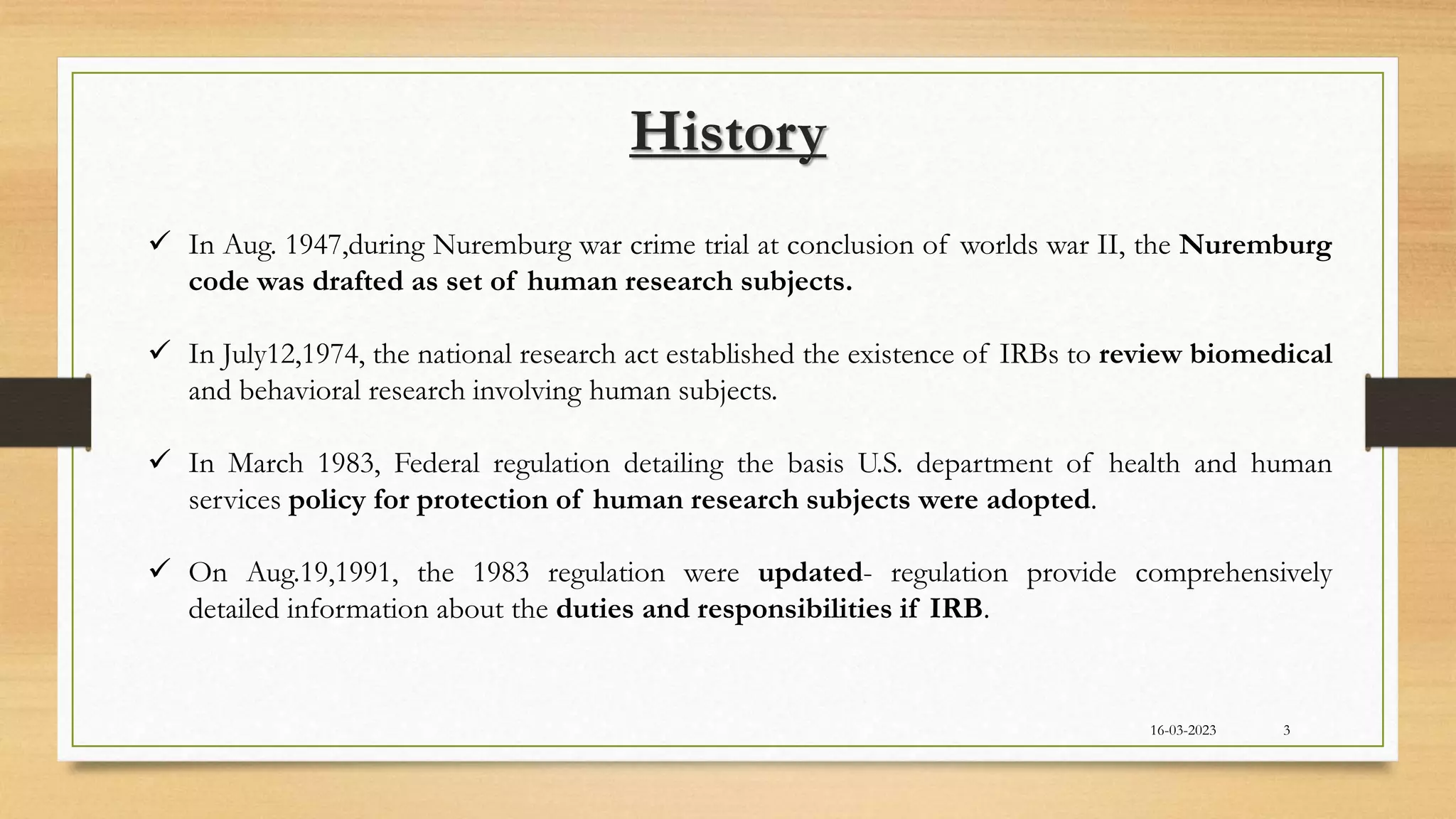 Institutional review Board (IRB) by Mr. Rushikesh Shinde.pptx