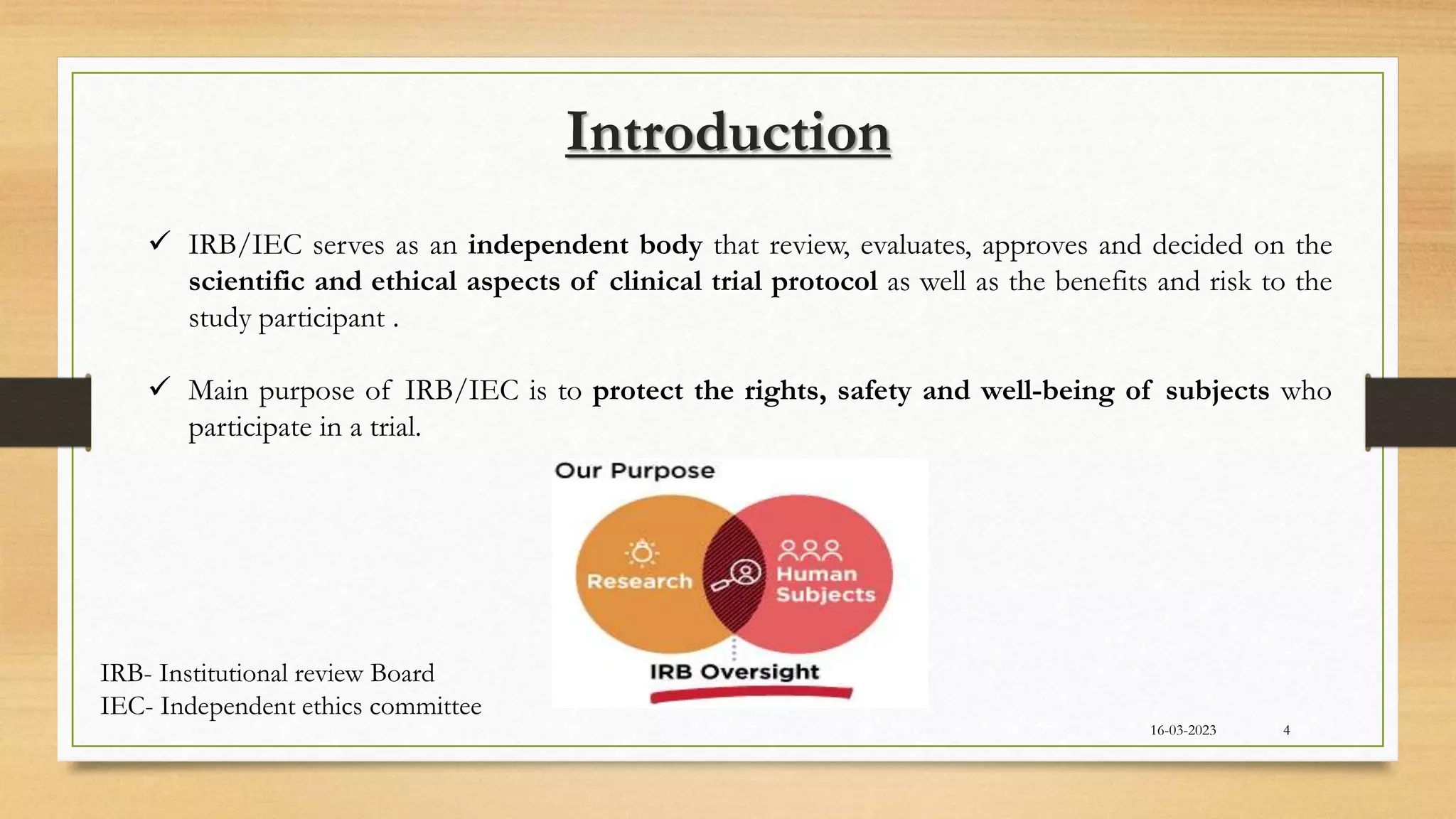 Institutional review Board (IRB) by Mr. Rushikesh Shinde.pptx