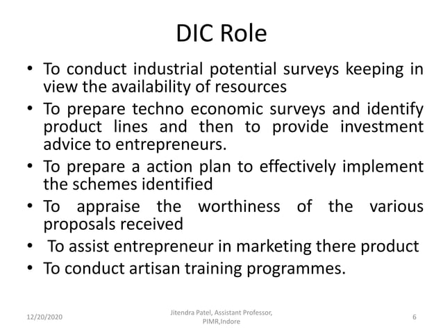 Institutional support to entrepreneurship | PPTX | Small and Medium-sized Business | Business