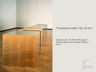 Institutional Theories of Art | PDF