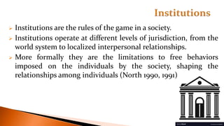 Institutional theory | PPTX