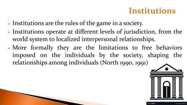 Institutional theory | PPTX